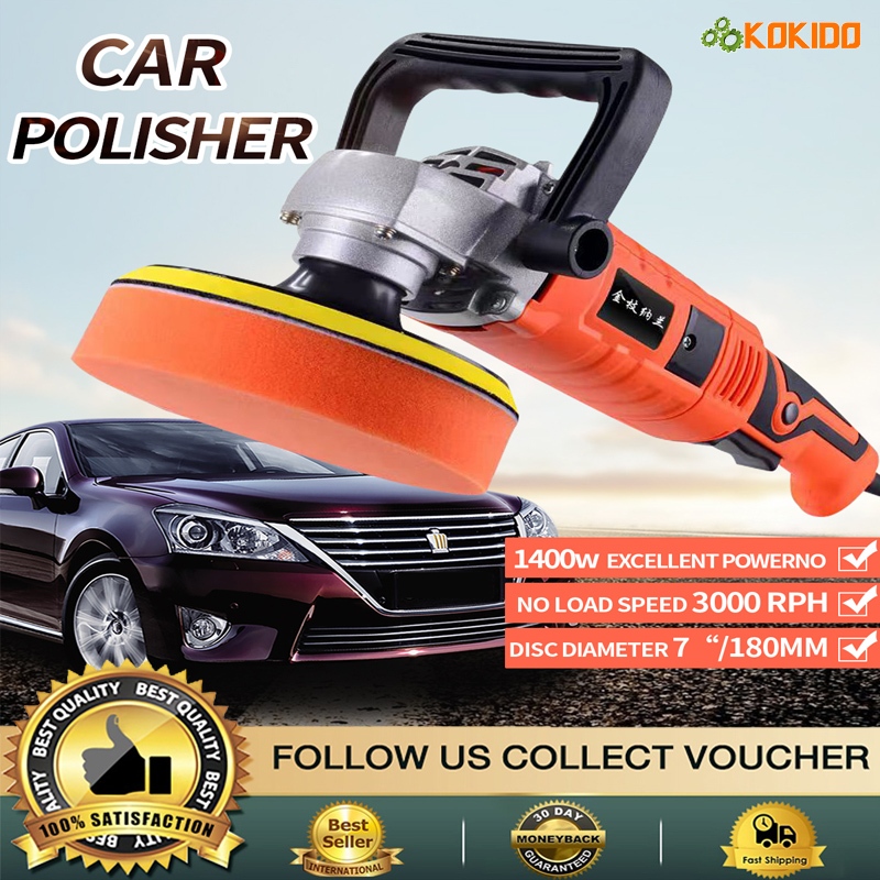 Car Polisher 1400W Buffing Machine Auto Polishing Machine Heavy Duty ...