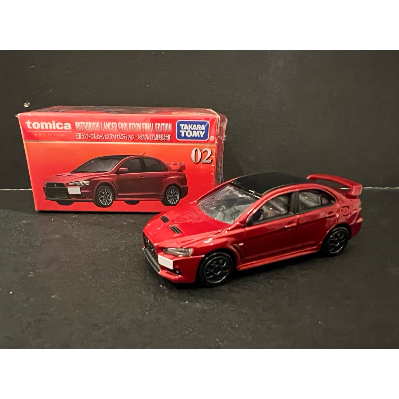 Tomica Premium 02 Mutsubishi Lancer Evolution X Final Edition ( special ...