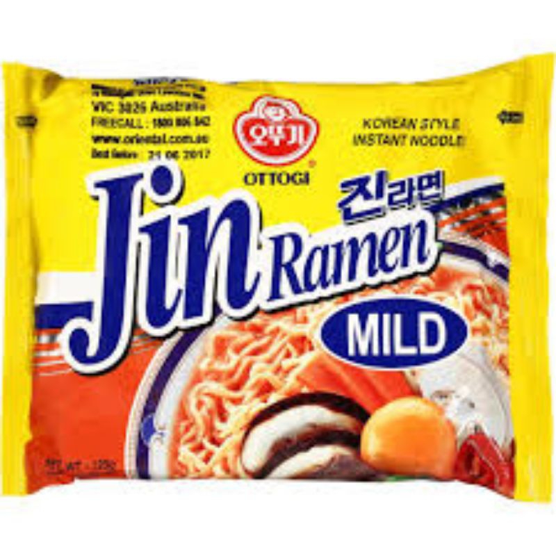 Ottogi Jin Ramen Mild | Shopee Philippines