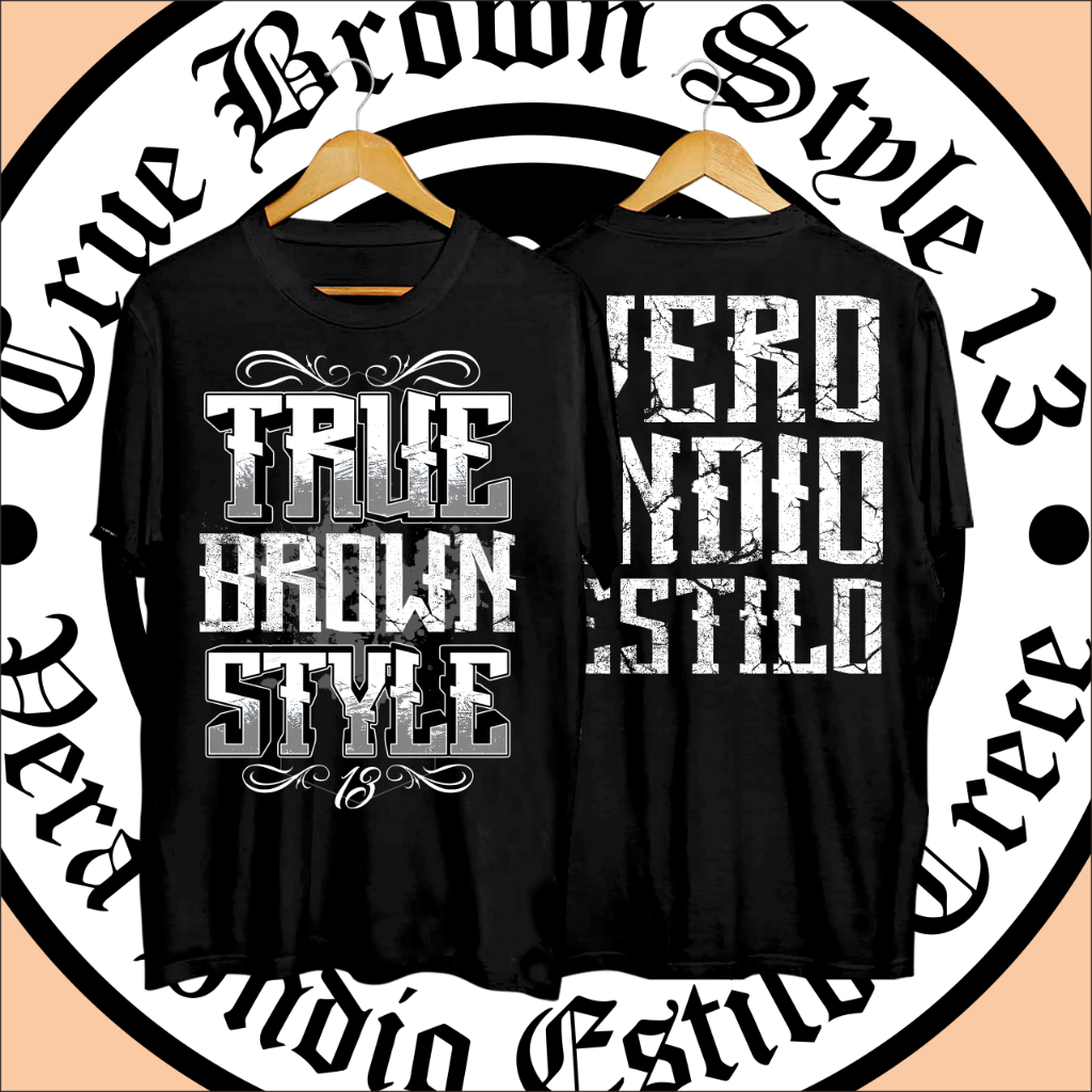 TBS13 truebrownstyle13 TRUE BROWN STYLE V32 classic cotton loose ...
