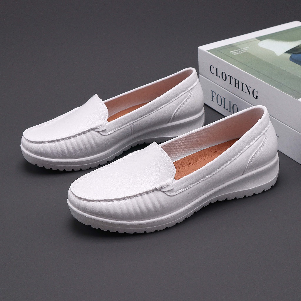 New Nurse Shoes for womenCasual Summer Hospital Shoes Light Thick Soled ...