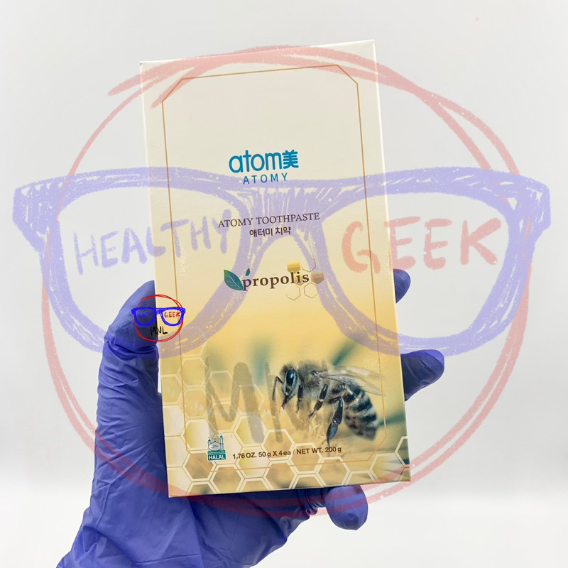 Atomy Anti Bacterial Green Tea Toothpaste Korean Propolis Toothpaste ...