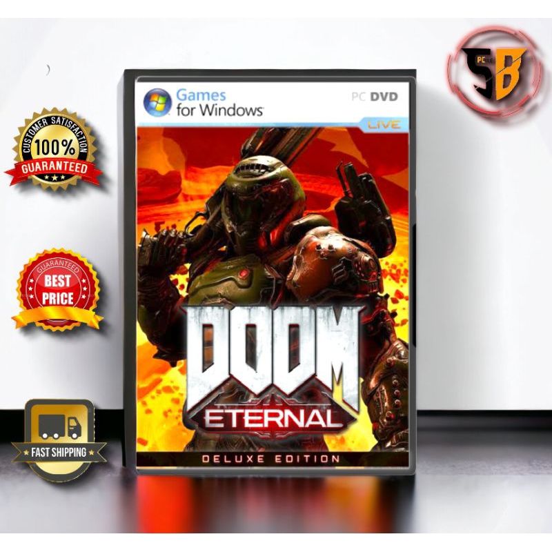 PC Laptop Video Game DOOM Eternal Deluxe Edition +DLCs FPS USB Windows OS Easy Install | Shopee ...