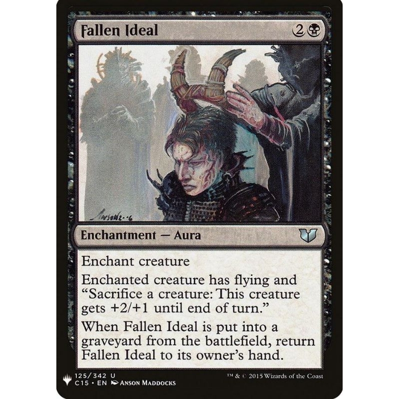 Fallen Ideal - The List - Uncommon - MTG Cards (WotC) | Shopee Philippines