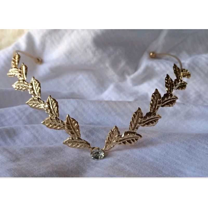 forehead crown, Greek crown, bohemian, goddess accessories | Shopee ...