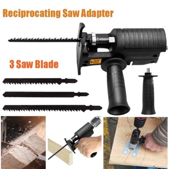 Electric Drill Modified Reciprocating Saw Adapter Portable modified ...