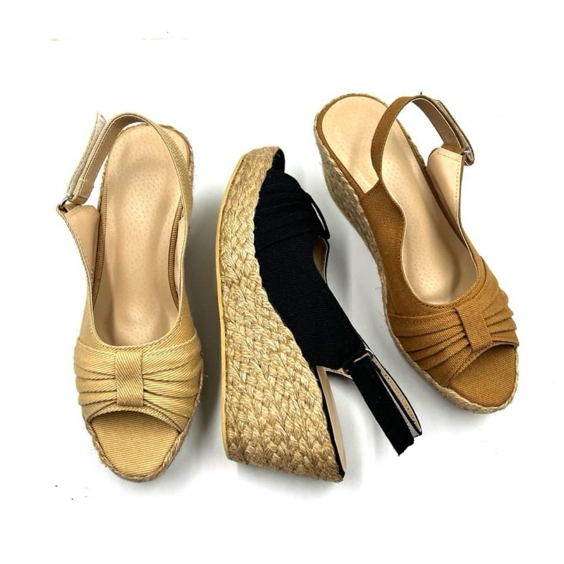 melinda 3-inch wedge | Shopee Philippines