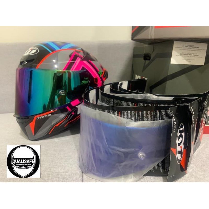 KYT TT-Course Authentic Original Legit Lens Visor | Shopee Philippines