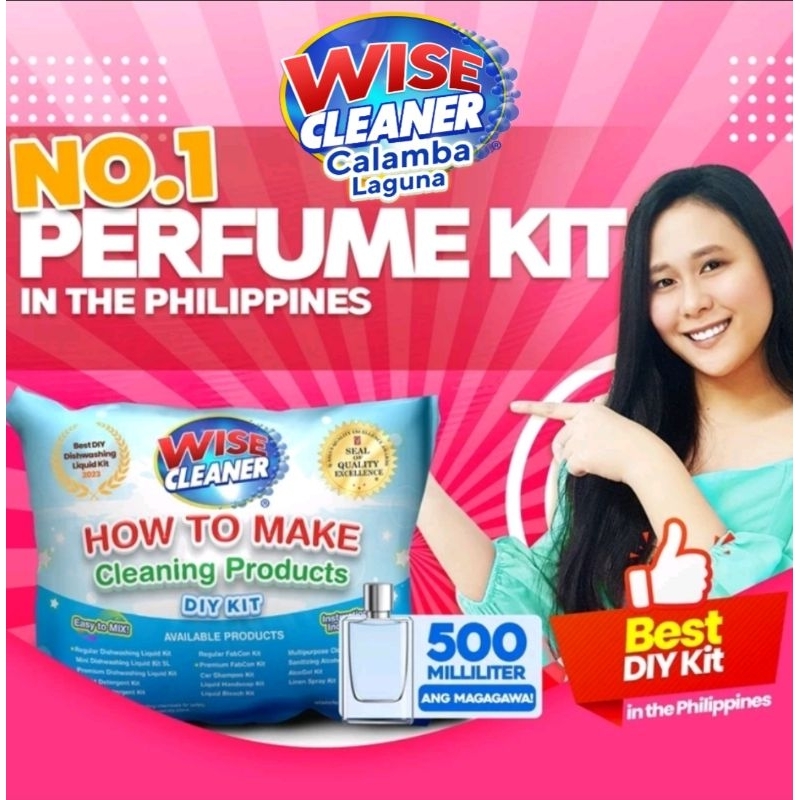 PERFUME DIY KIT wise cleaner | Shopee Philippines