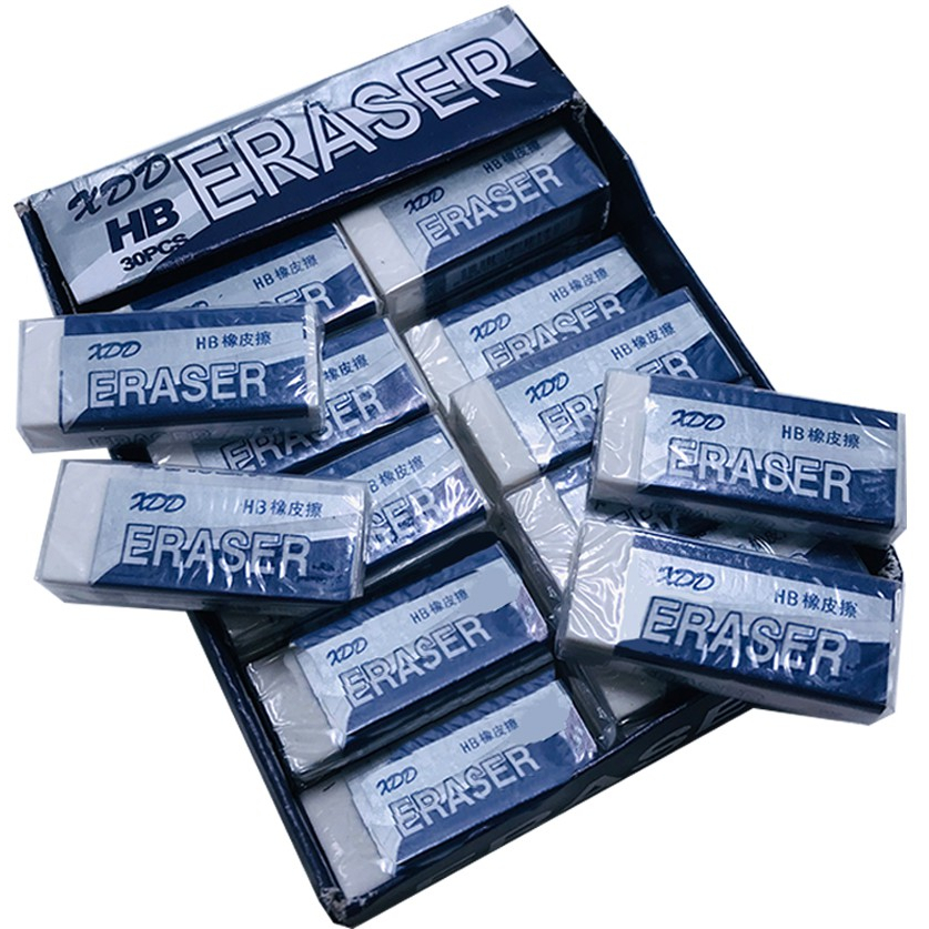 1Box / 30Pcs Stationery Eraser Set HB Eraser Exam Erasers Office School ...