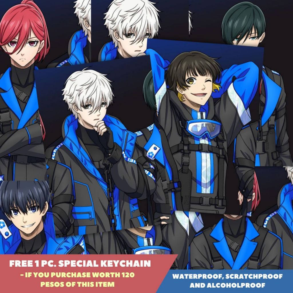 Blue Lock Anime Themed Photocard (Waterproof and Scratchproof) | Shopee ...