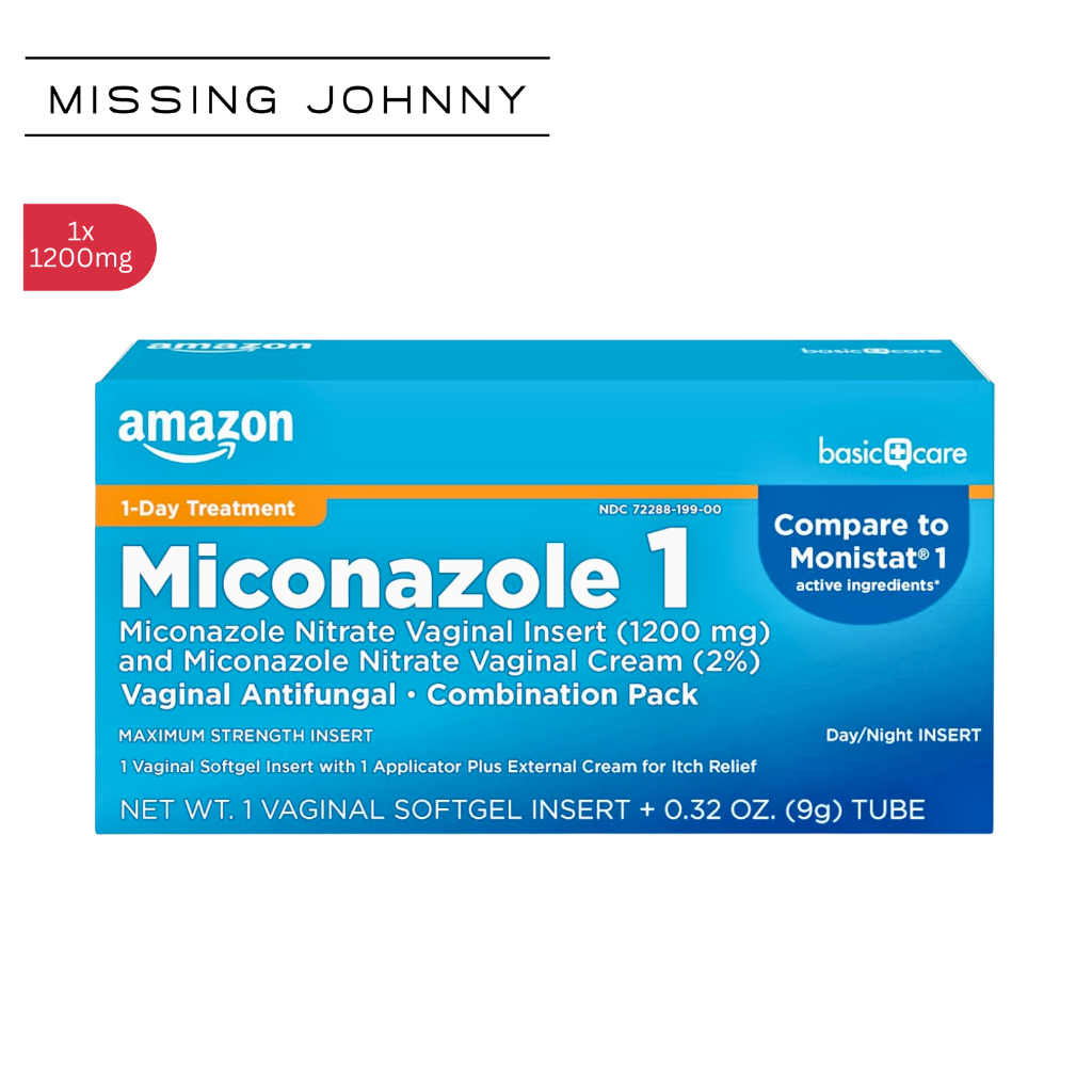 Basic Care Miconazole 1-Day Yeast Infection Treatment, 1 count ...