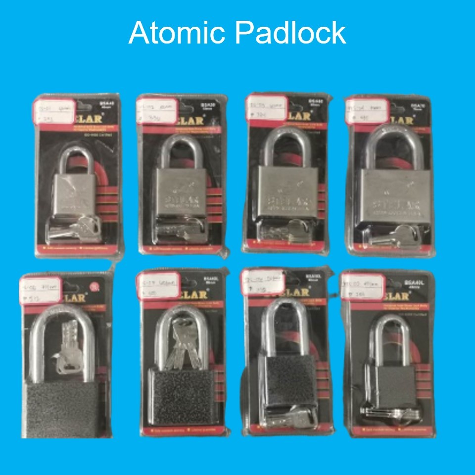 TOYU Security Atomic Padlock Long And Short beam 40mm 50mm 60mm 70mm ...
