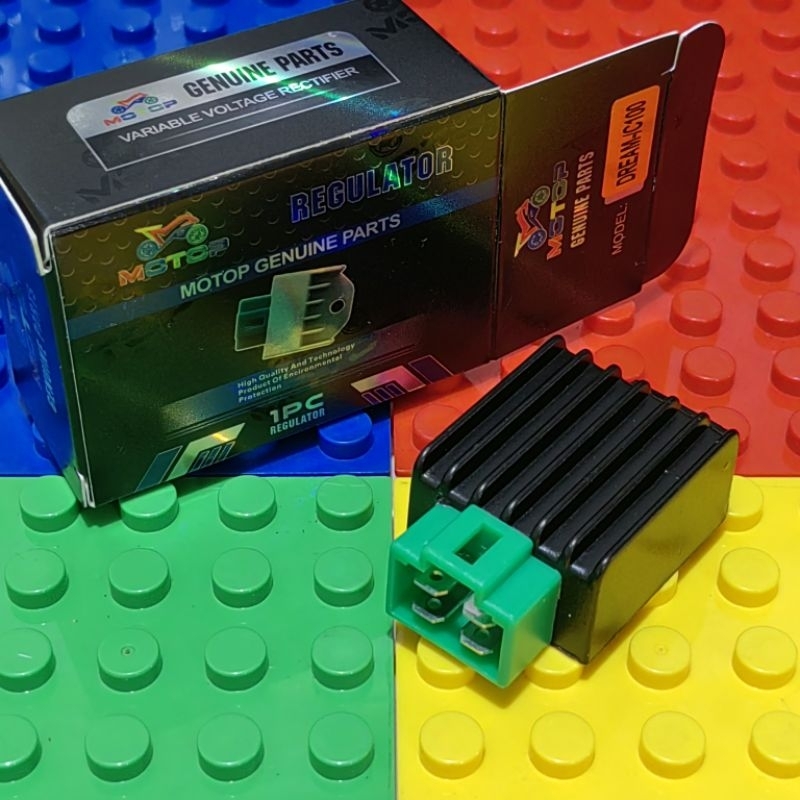 MOTOP RECTIFIER/REGULATOR FOR C100-DREAM (PER PC.) | Shopee Philippines