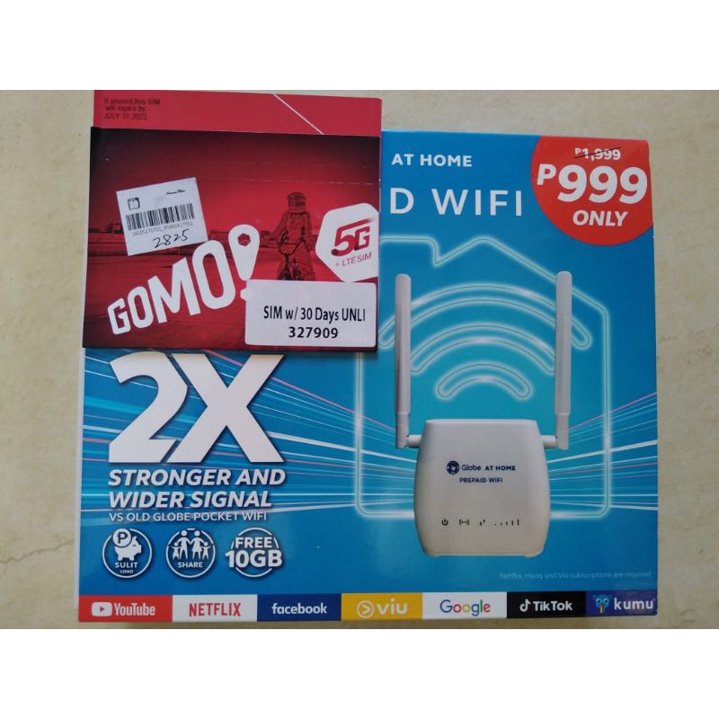 Openline Globe at Home Prepaid WiFi Model ZLT-S10G | Shopee Philippines