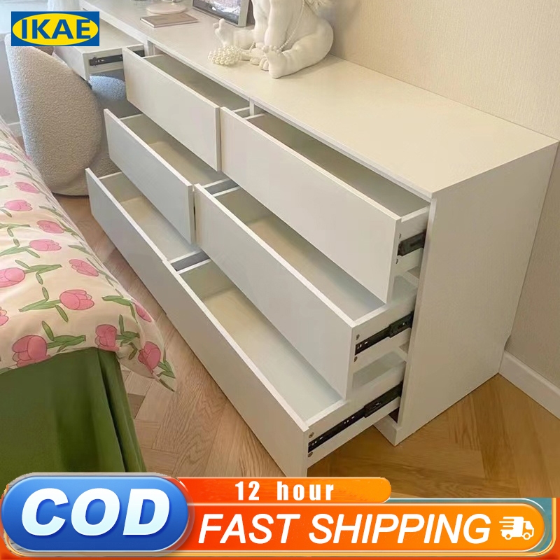 IKAE Chest Drawer Cabinet Kitchen Bedside Storage Closet Cabinet for ...