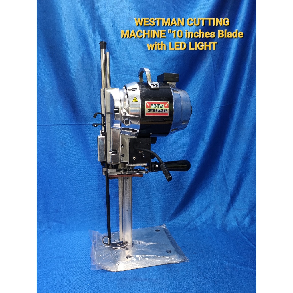 WESTMAN CUTTING MACHINE "10 INCHES BLADE WITH LED LIGHT | Shopee ...