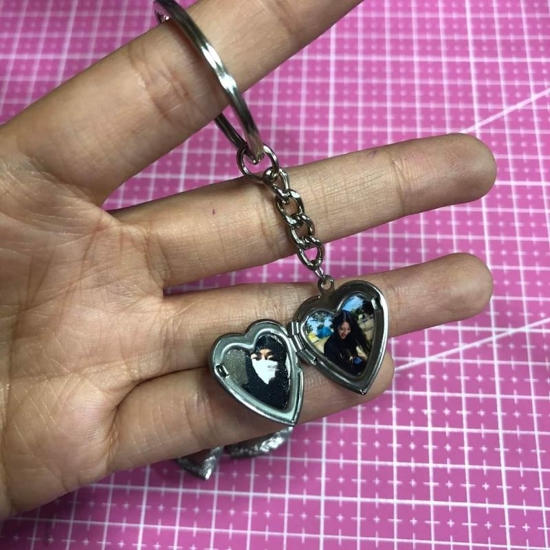 Photo Locket Keychain | Shopee Philippines