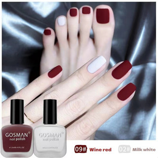 Matte Nail Polish No Need To Use UV Lamp Fast Dry Nude Pink Nail Polish ...