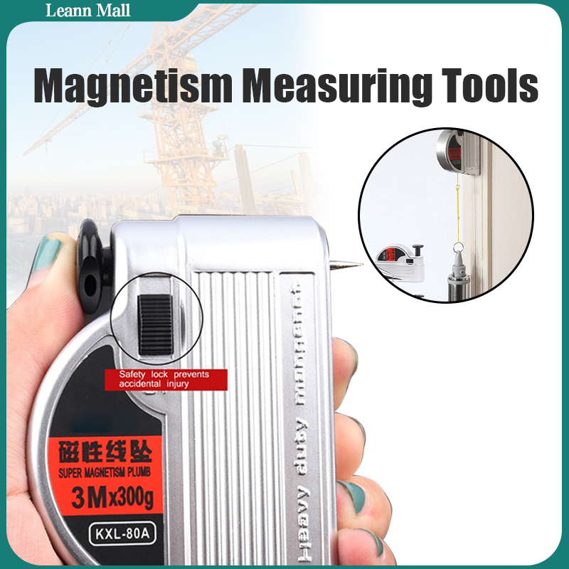 Bob Magnetic Plumb 6M x 400G (PROFESSIONAL) Magnetism Measuring Tools ...