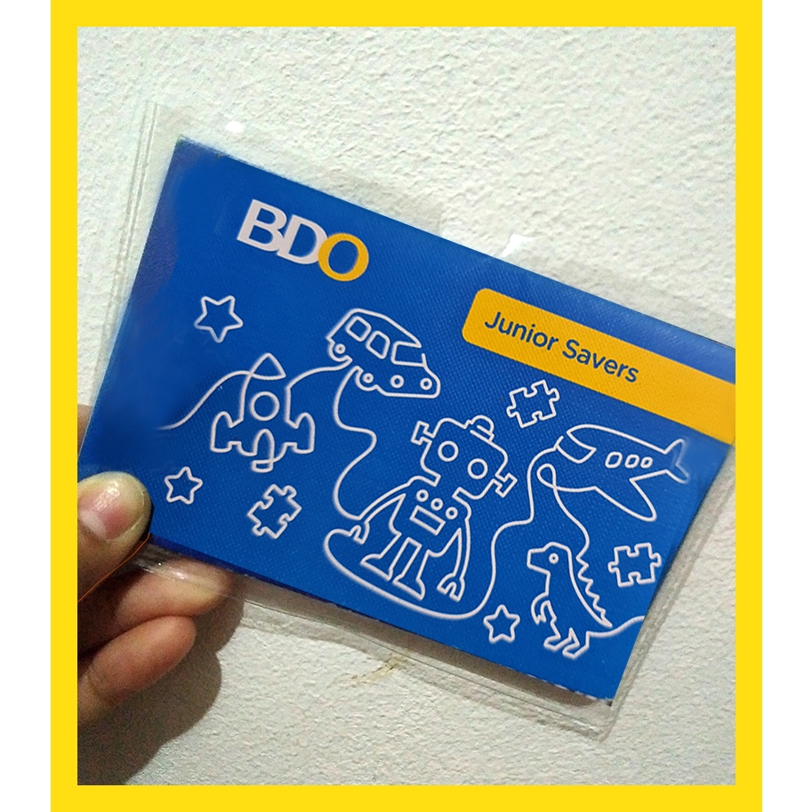BDO JUNIOR SAVERS / KABAYAN PASSBOOK CASE- SIZE 13.3 cm x 9.5 cm for short and 14.2 cm for wider ...