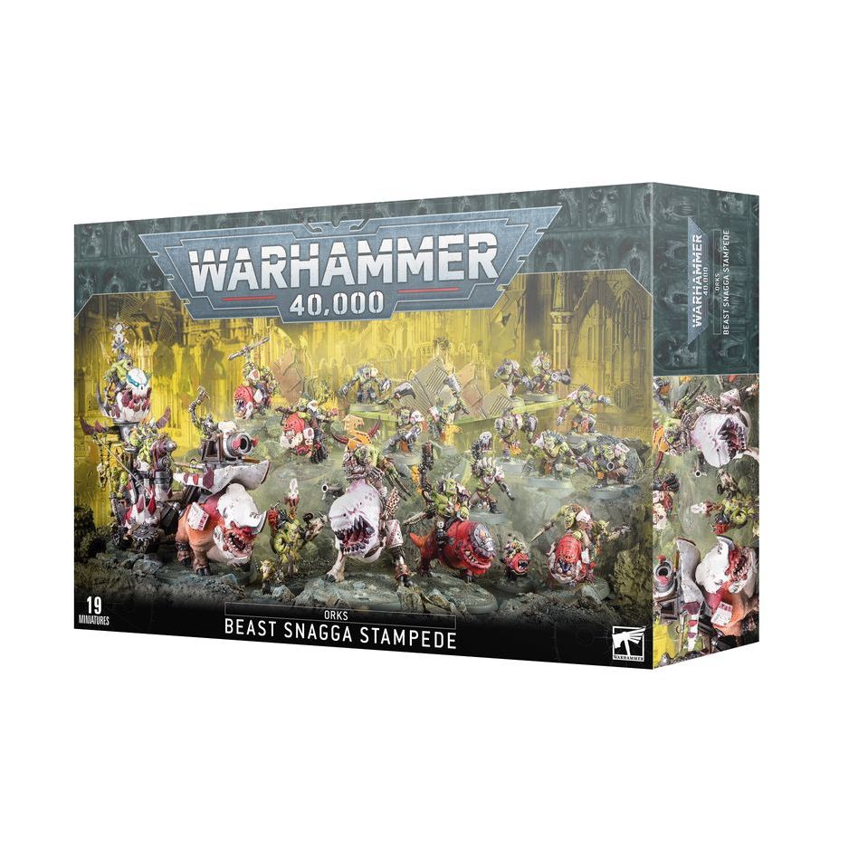 Orks: Beast Snagga Stampede Christmas Battleforce Box Warhammer 40K ...