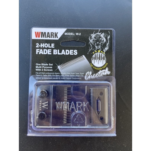 WMARK 2 hole taper blade Hair Clipper Blade Clipper Accessories Trimmer ...