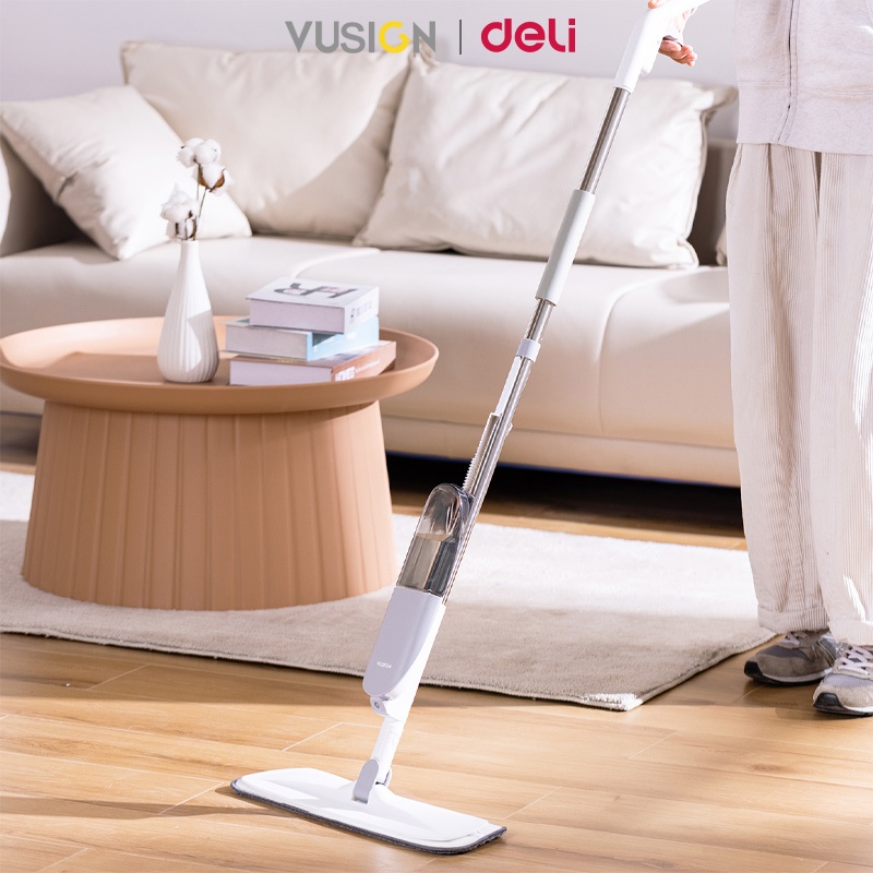Vusign by Deli Floor Mop Spray Mop 360 Degrees Mop With Spinner ...
