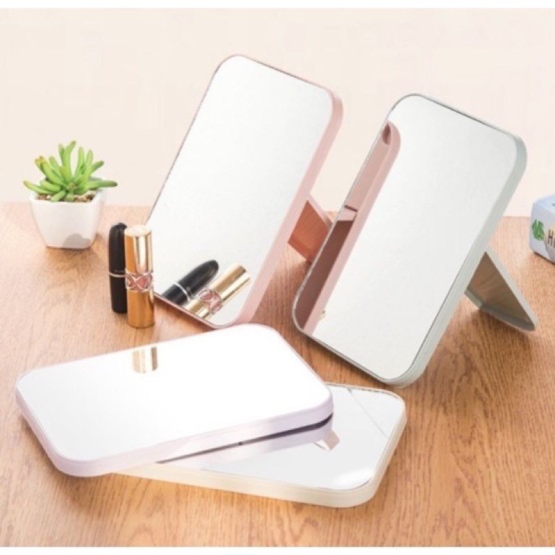 1pcs Face Makeup Mirror Desktop Vanity Mirror Large Folding Portable ...