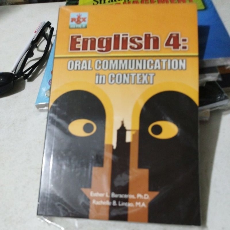 English 4 oral Communication in context (baraceros) | Shopee Philippines