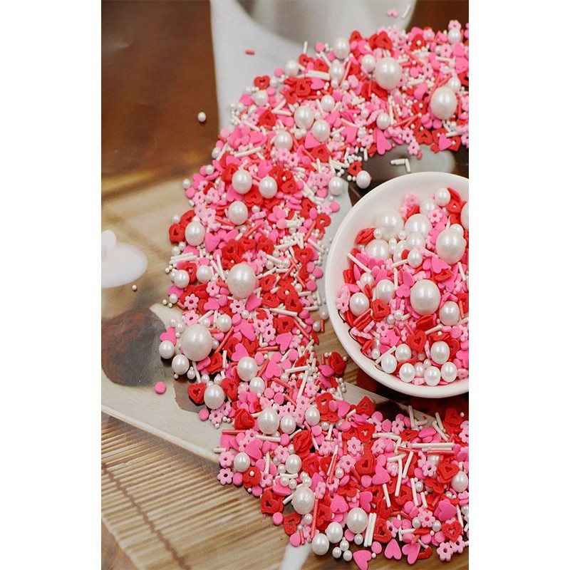 Valentines Sprinkle / Edible Sprinkle / Cake Sprinkle / Love Sprinkle ...