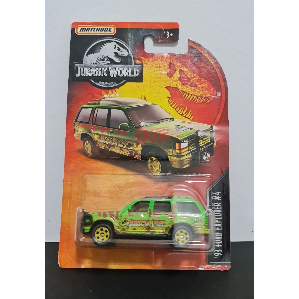 Matchbox Ford Explorer Jurassic World | Shopee Philippines