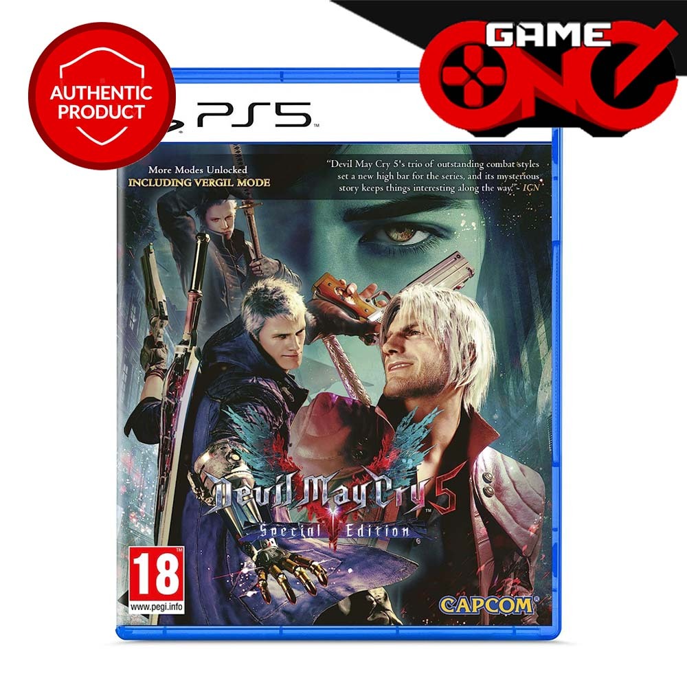 PlayStation PS5 Devil May Cry 5 Special Edition | Shopee Philippines
