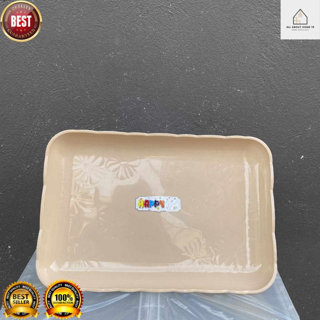 1188 MOCHA Rectangular High Quality Plastic Food/Serving Tray | Shopee Philippines