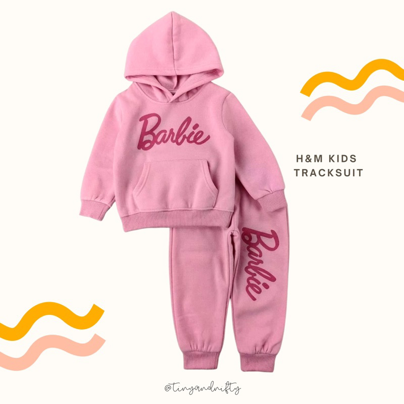 T&N Barbie Premium Tracksuit | Shopee Philippines