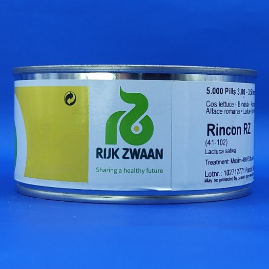 RIJK ZWAAN RINCON RZ SEEDS COS MINI ROMAINE LETTUCE (5,000 PILLS ...