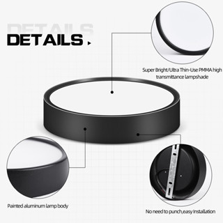 Pin Light Surface Mounted Led Downlight Ceiling Light Tricolor Pinlight ...