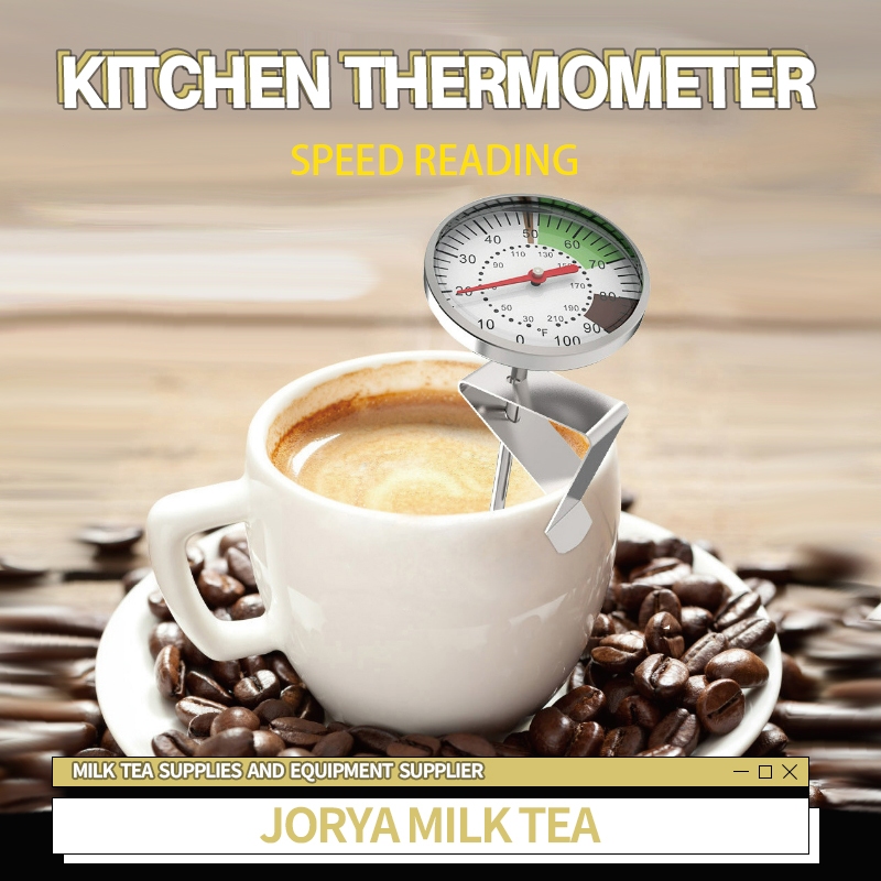 Set Stainless Steel Thermometer Kitchen Probe Food Tea Water Meat Milk ...