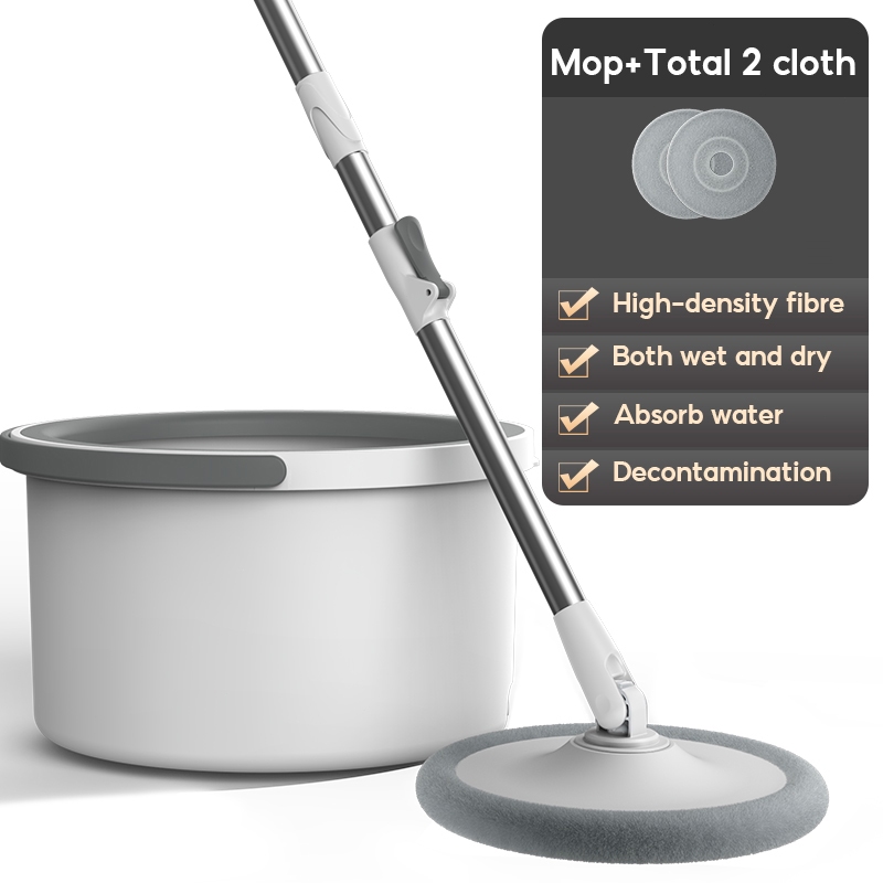 Magic Spin Mop Self Wash Mop with Flushing Bucket 360 Rotating Mop 2in1 ...