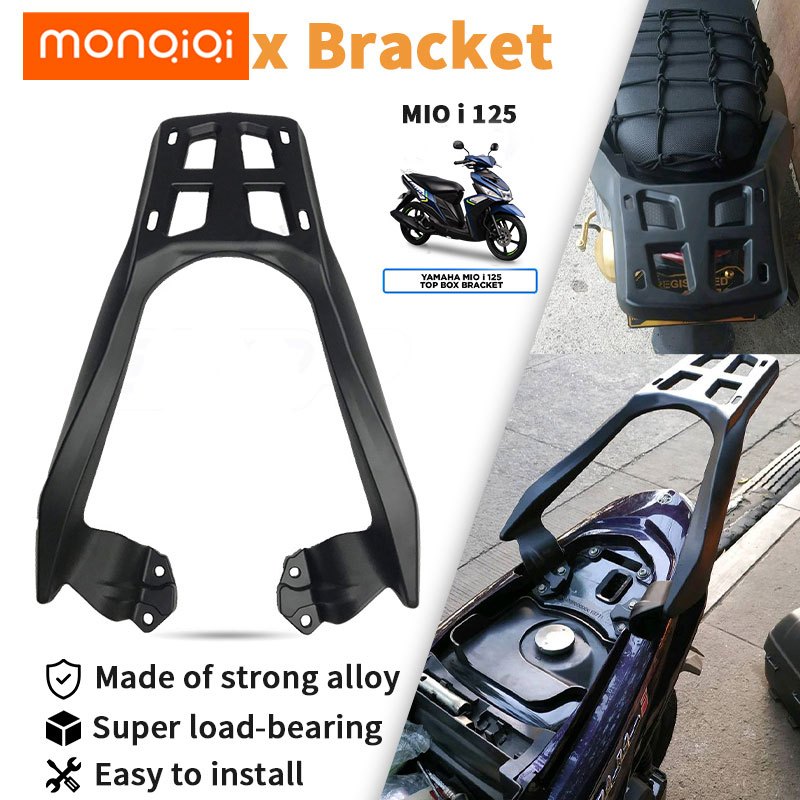 Motorcycle Yamaha MIO i 125 Rear Bracket Top Box Bracket Mio i125 Rear ...
