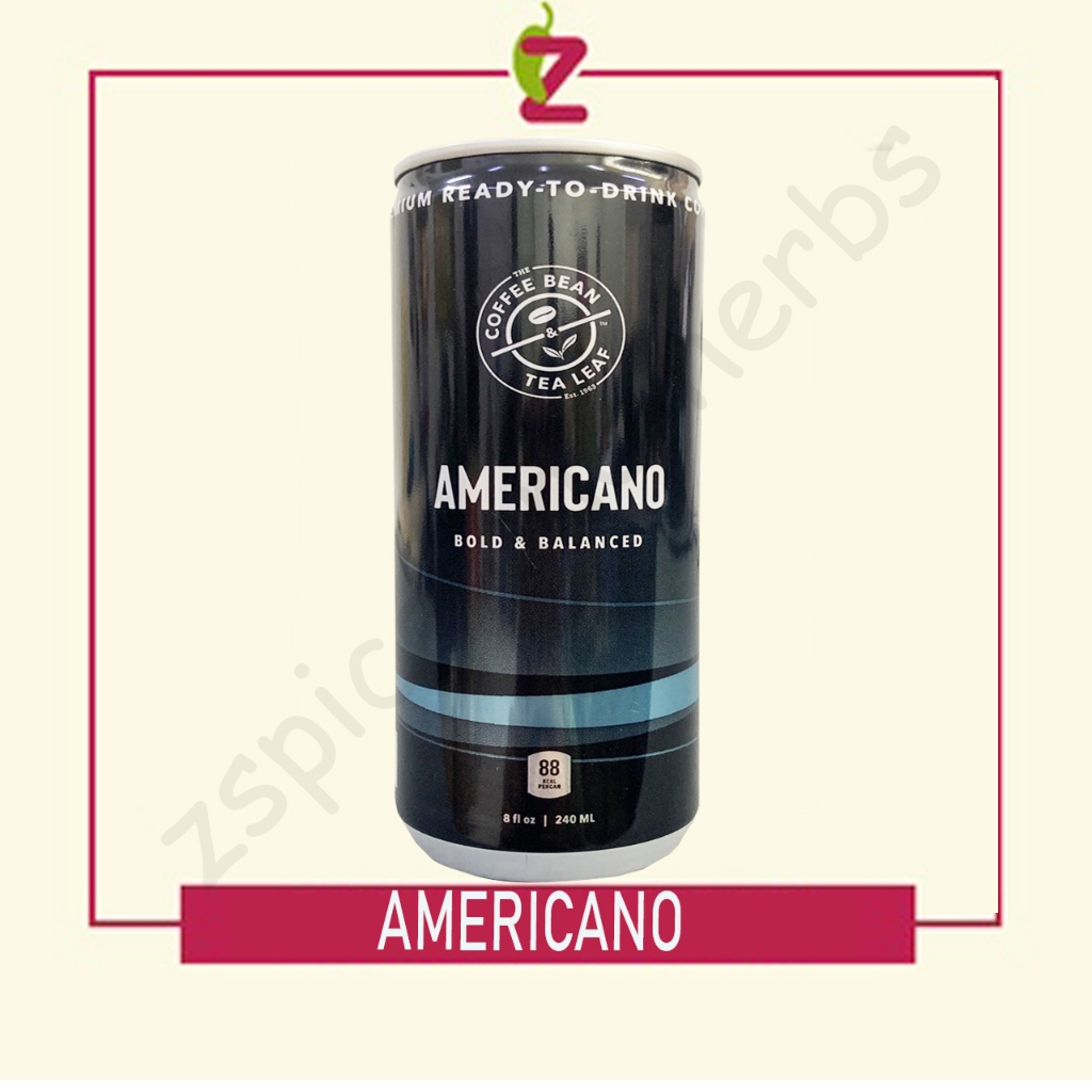 THE COFFEE BEAN & TEA LEAF (AMERICANO 240ML ) | Shopee Philippines