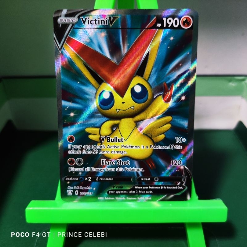 Pokemon TCG - Victini V Full Art | Shopee Philippines