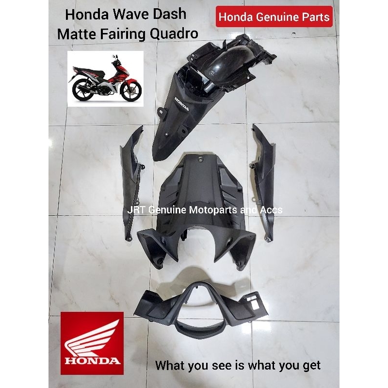 Honda Wave Dash 110 Genuine Original Matte Fairing Set without Ubox ...