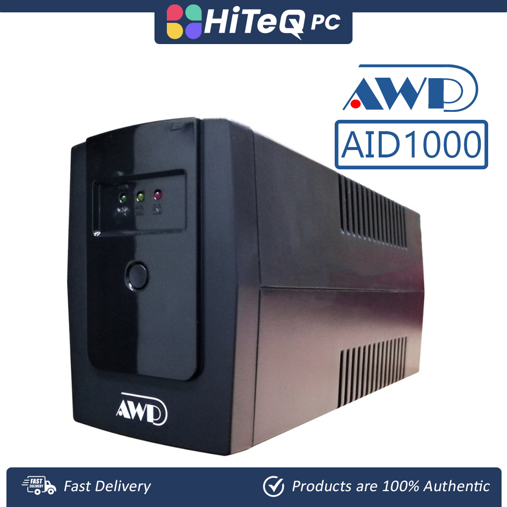 HiteqPC | AWP Aid1000 1000VA / 600W Uninterruptible Power Supply (UPS ...