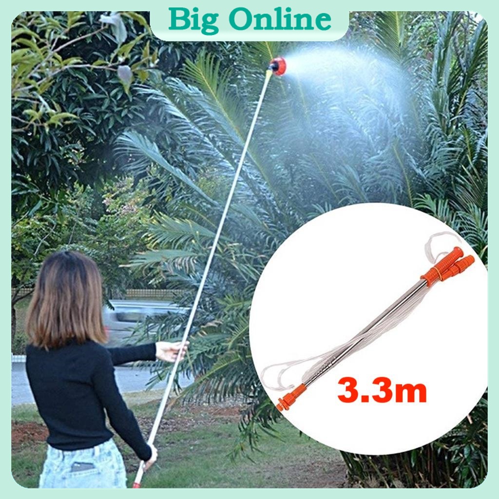3.3m Retractable Sprayer Rod Outdoor Garden Pesticide Sprayer Rod ...