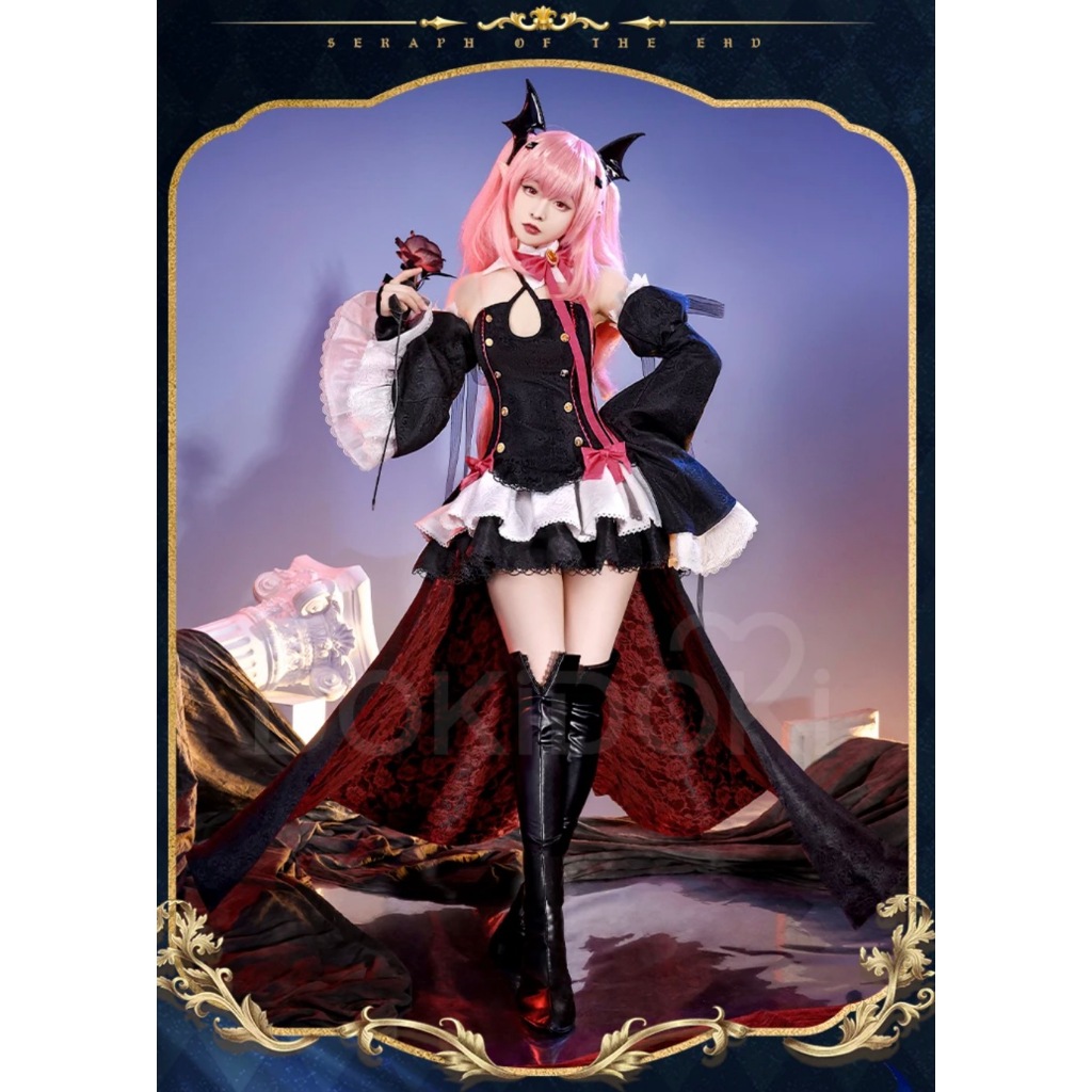 Krul Tepes Cosplay Costume Anime Seraph Of The End DokiDoki-SR Owari no ... Krul Tepes Cosplay Costume Anime Seraph Of The End DokiDoki-SR Owari no ...