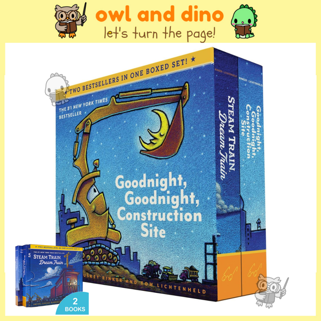 Goodnight, Goodnight, Construction Site and Steam Train, Dream Train ...