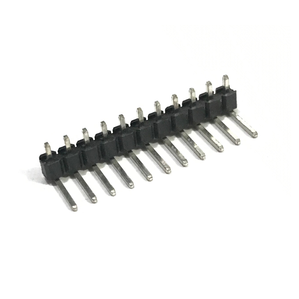 11pin Header Right Angle 90 Degree Bent 1 Row Male 2.54mm (100mil ...