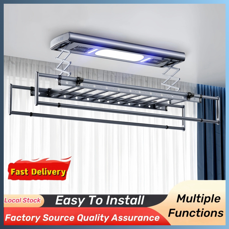 Smart Lifting Clothes Hanger Automatic Lifting And Retractable ...