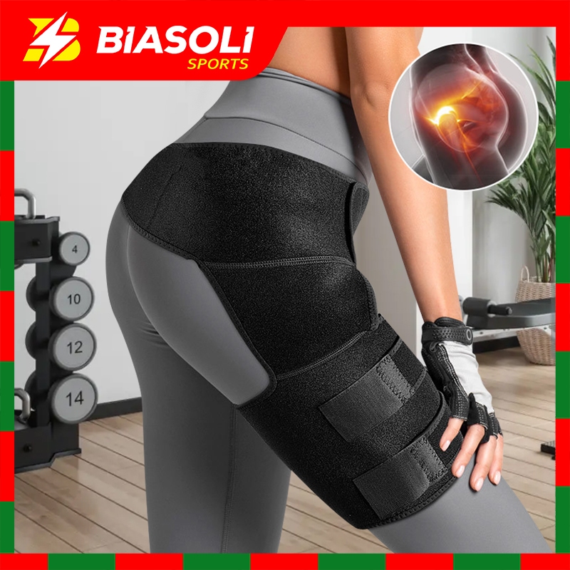 Hip Brace Support Brace Sciatica Pain Relief Thigh Compression Joint ...